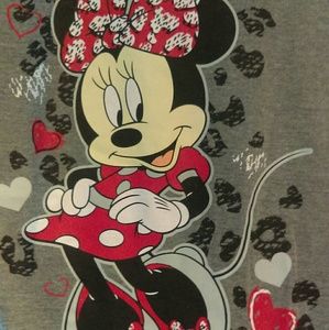 Disney | Shirts & Tops | Disney Gray Minnie Mouse Tshirt | Poshmark